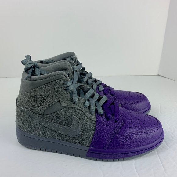 Jordan | Shoes | Nike Air Jordan Retro Mid Se Gray Purple | Poshmark